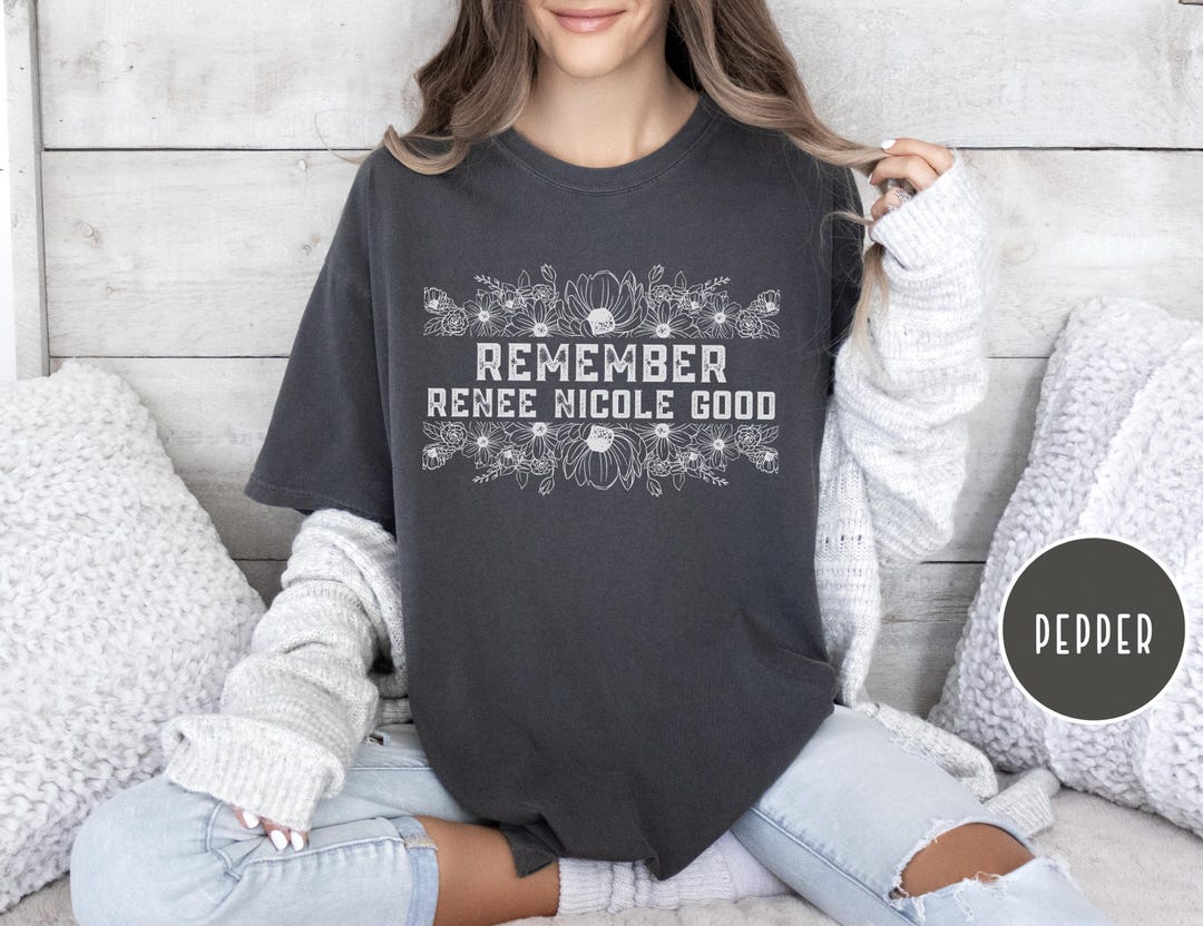 Remember Renee Nicole Good Tribute T-shirt | Anti-ice Minnesota - Etsy
