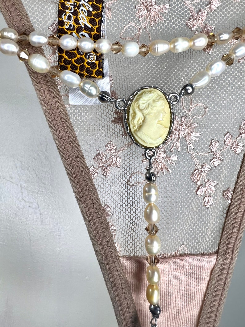 Cameo Pearl G Strings - Etsy