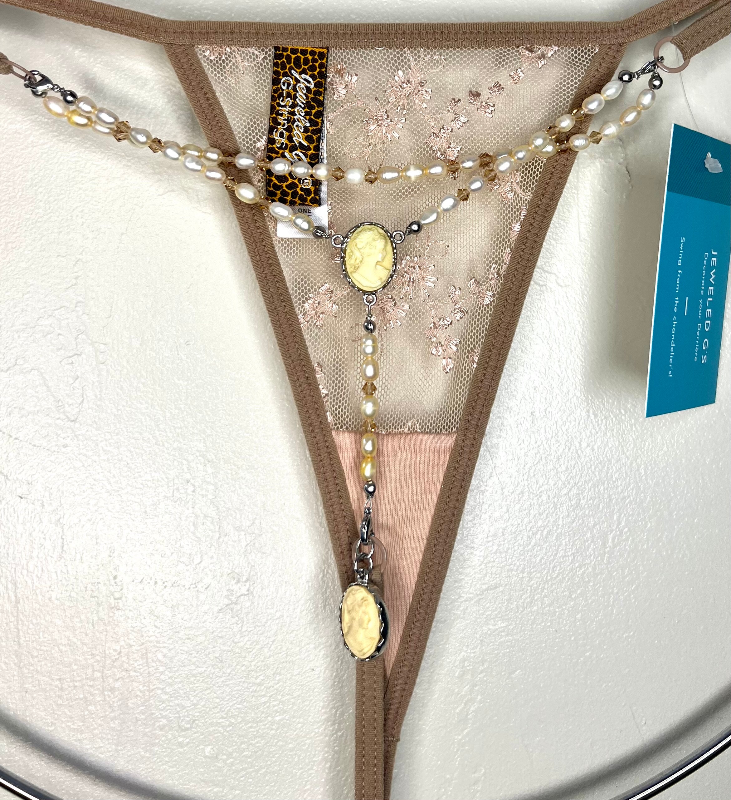 Cameo Pearl G Strings - Etsy