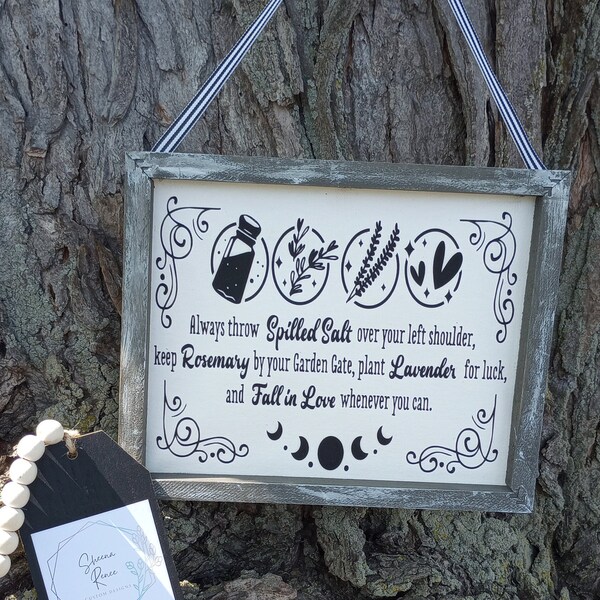 Practical Magic Sign - Etsy