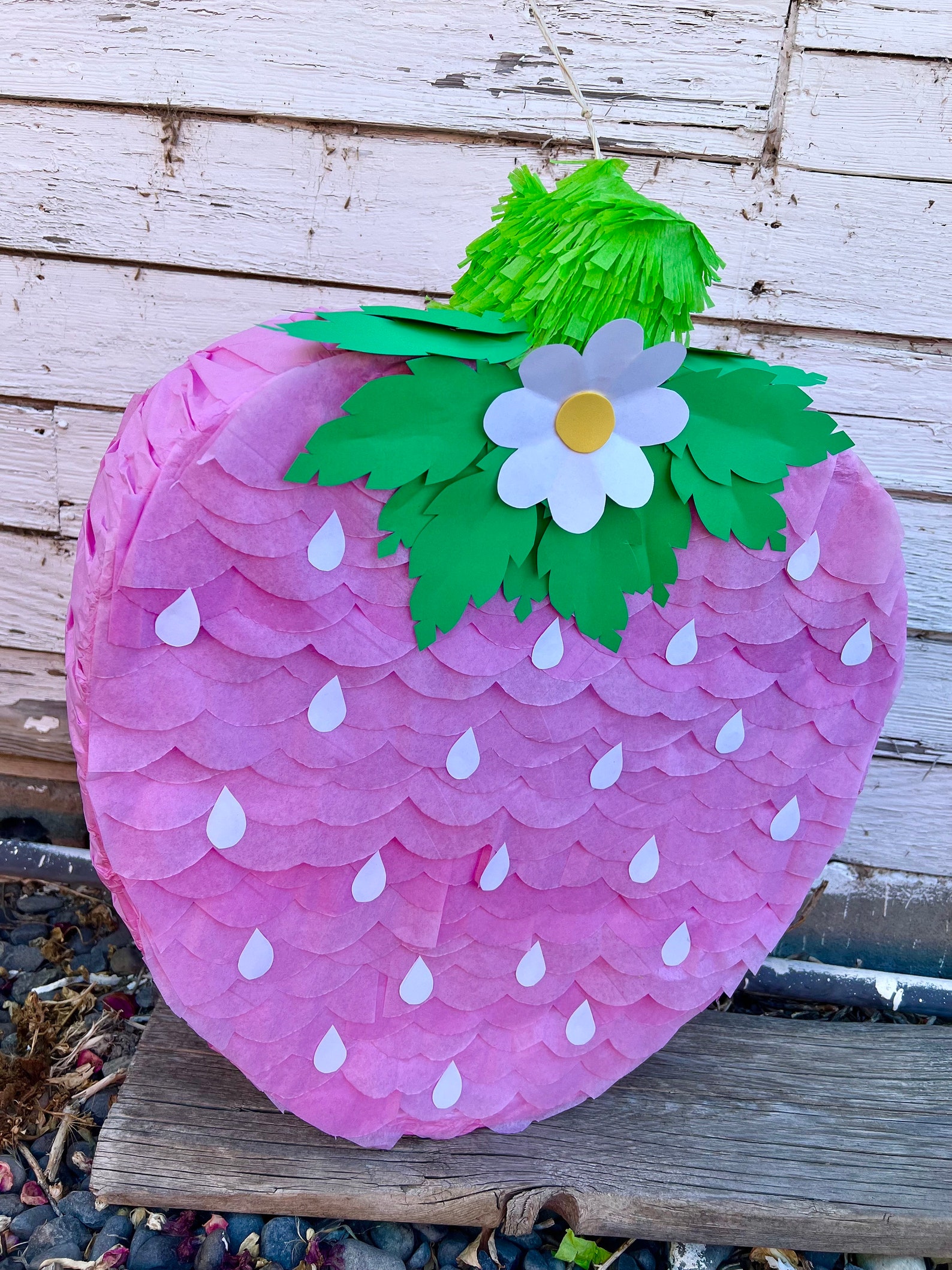 Strawberry Piñata Fruit Party Birthday - Etsy