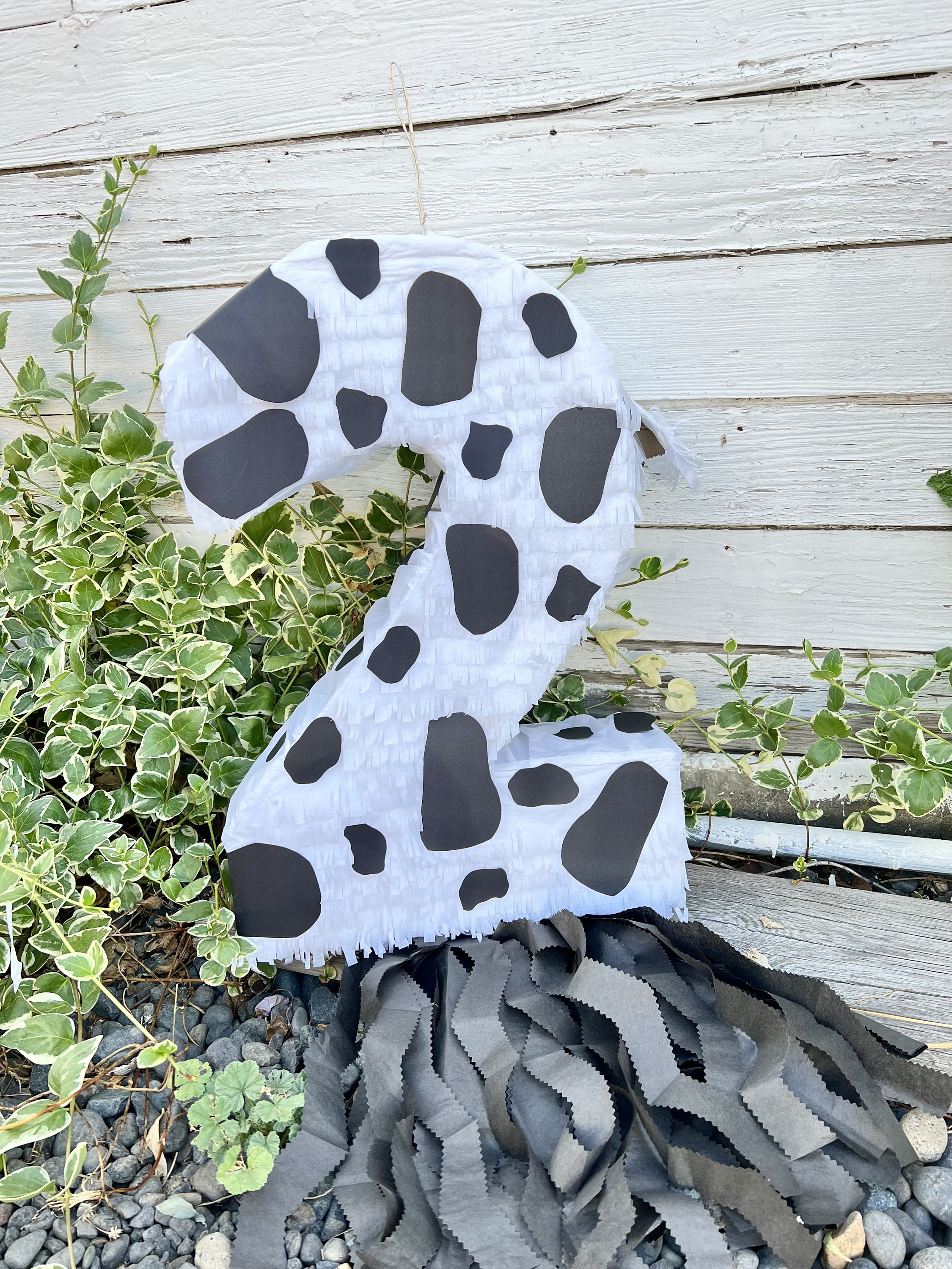 Cow Piñata Number Piñata Farm Theme Animals Birthday Party Decoration ...