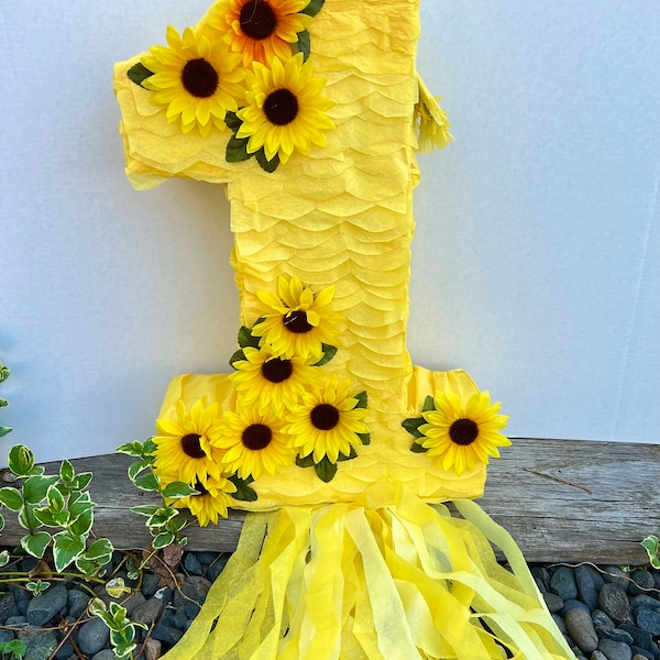 Sunflower Pinata Number One - Etsy