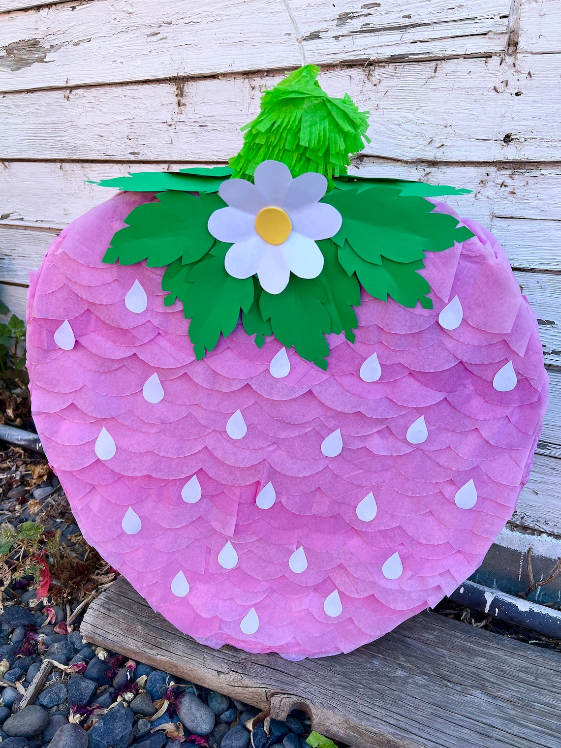 Strawberry Piñata Fruit Party Birthday - Etsy