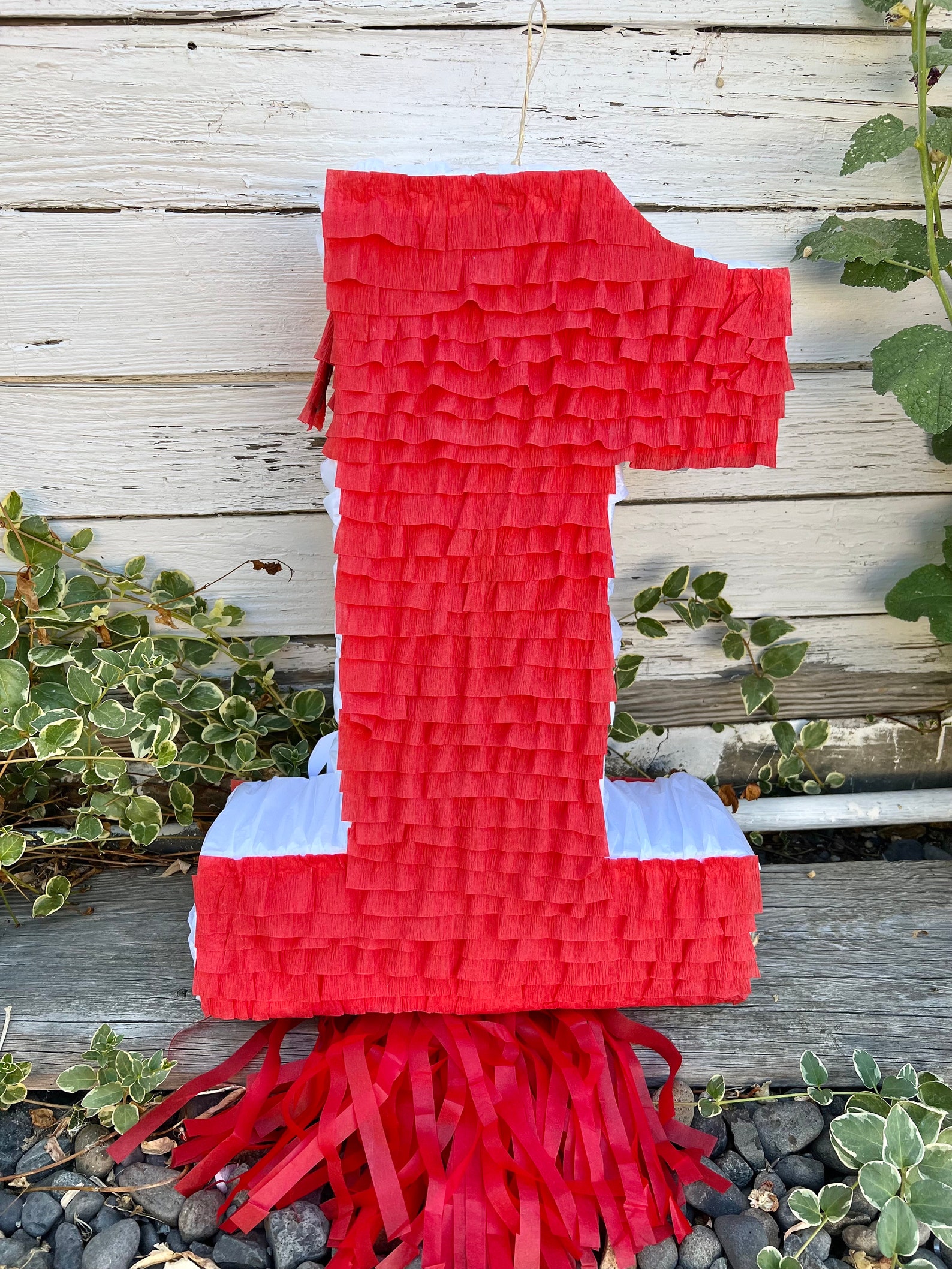 Strawberry Number One Piñata Fruit Party Birthday (numbers Available 1 ...