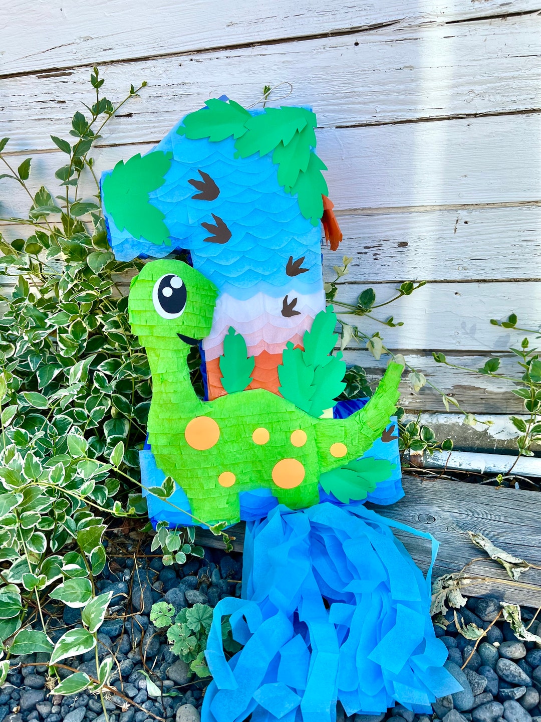 Dinosaur Number One Piñata Dinosaurs Theme (available Numbers 1-9) - Etsy