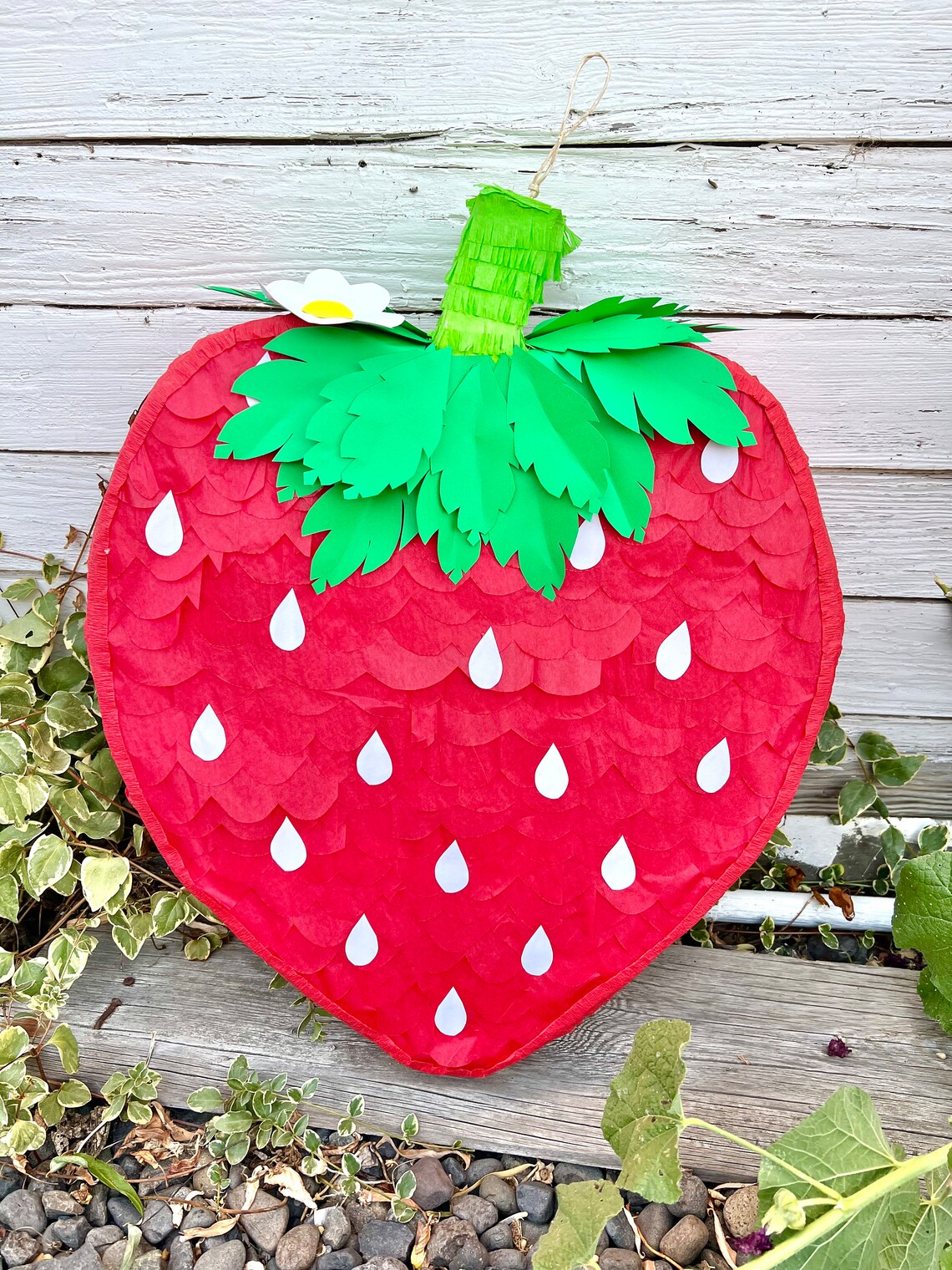 Strawberry Piñata Fruit Party Birthday - Etsy