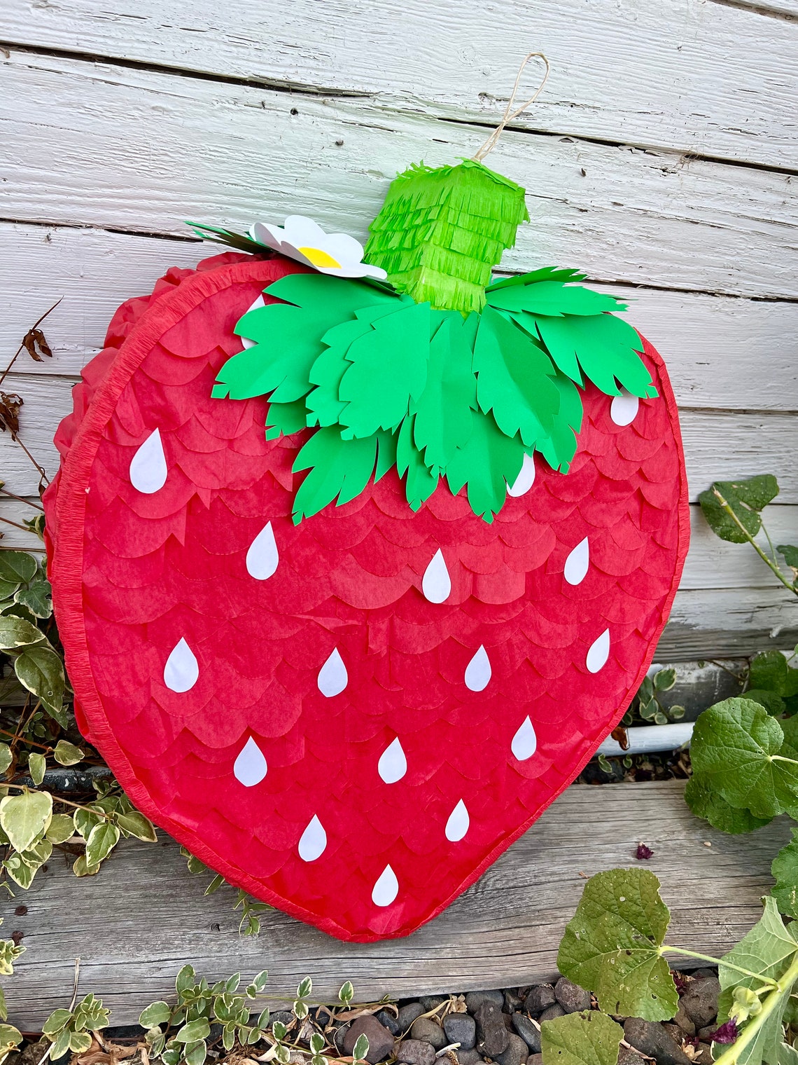 Strawberry Piñata Fruit Party Birthday - Etsy
