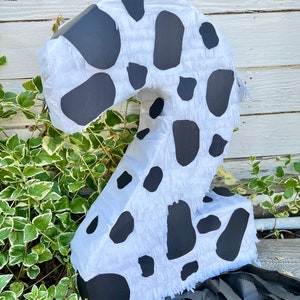 Cow Piñata Number Piñata Farm Theme Animals Birthday Party Decoration ...