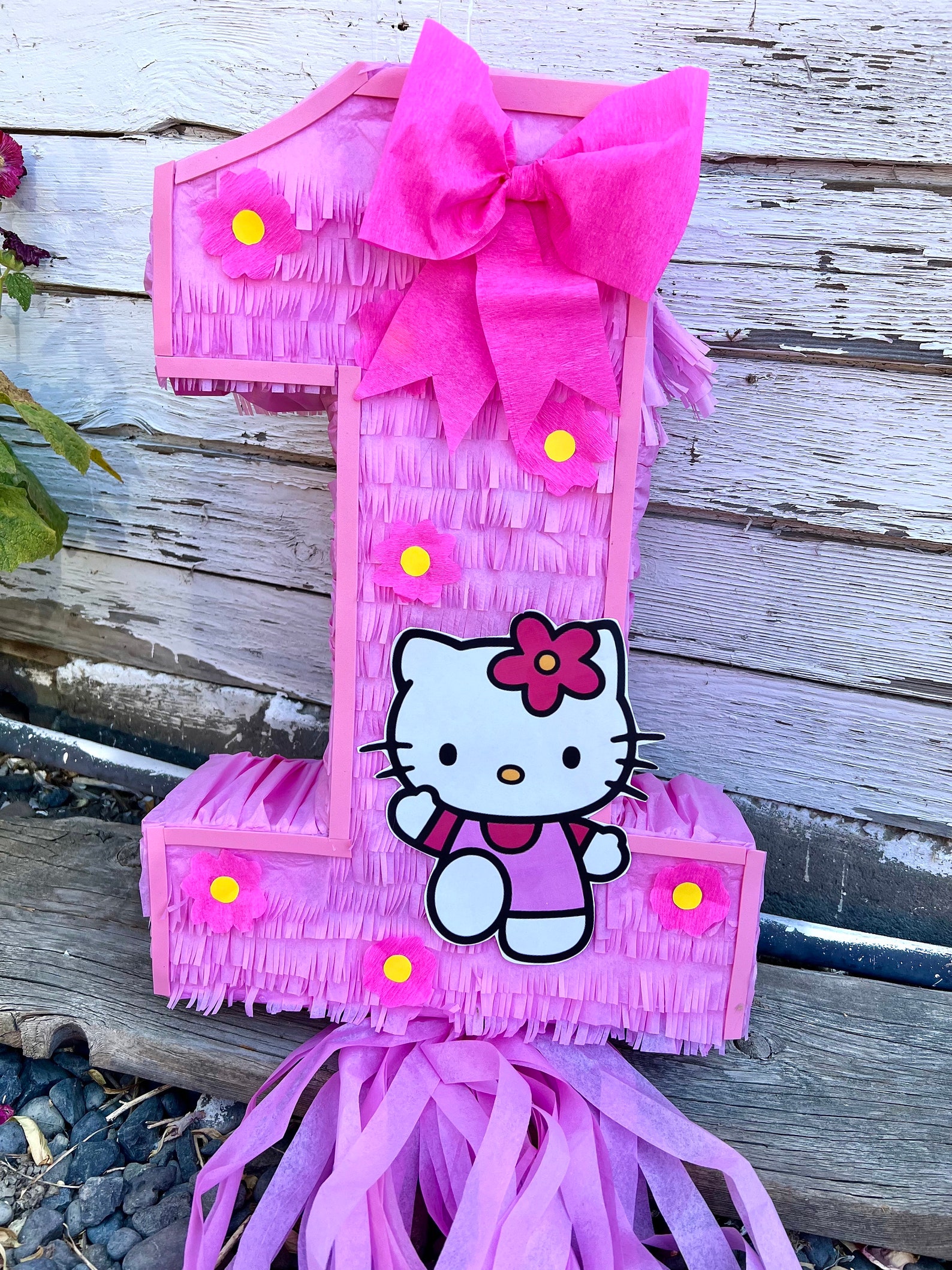 Cute Kitty Cat Number Piñata Birthday Party Decoration (available ...