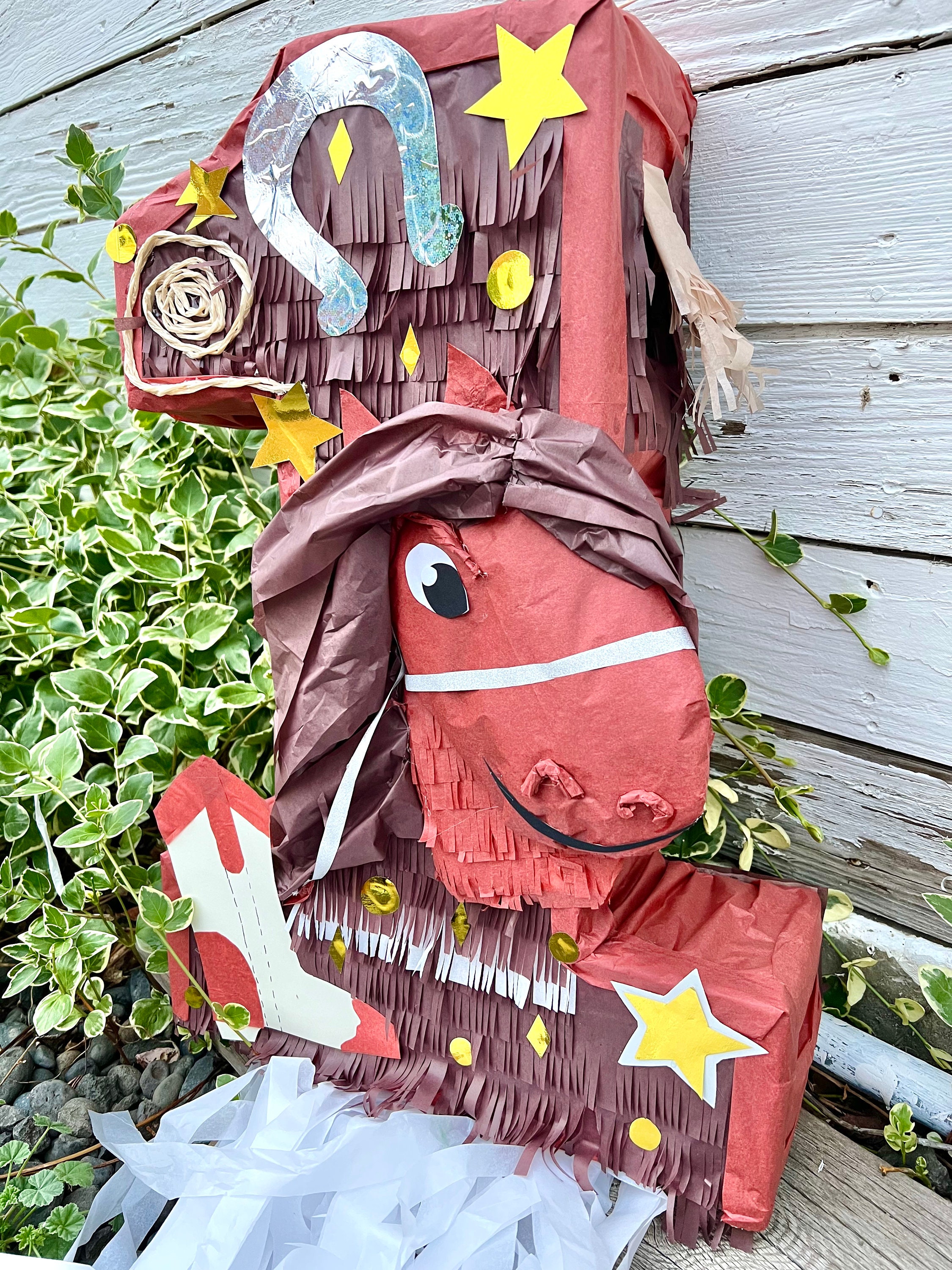 Horse Number One Piñata Horses Theme Farm Party Birthday Animals ...