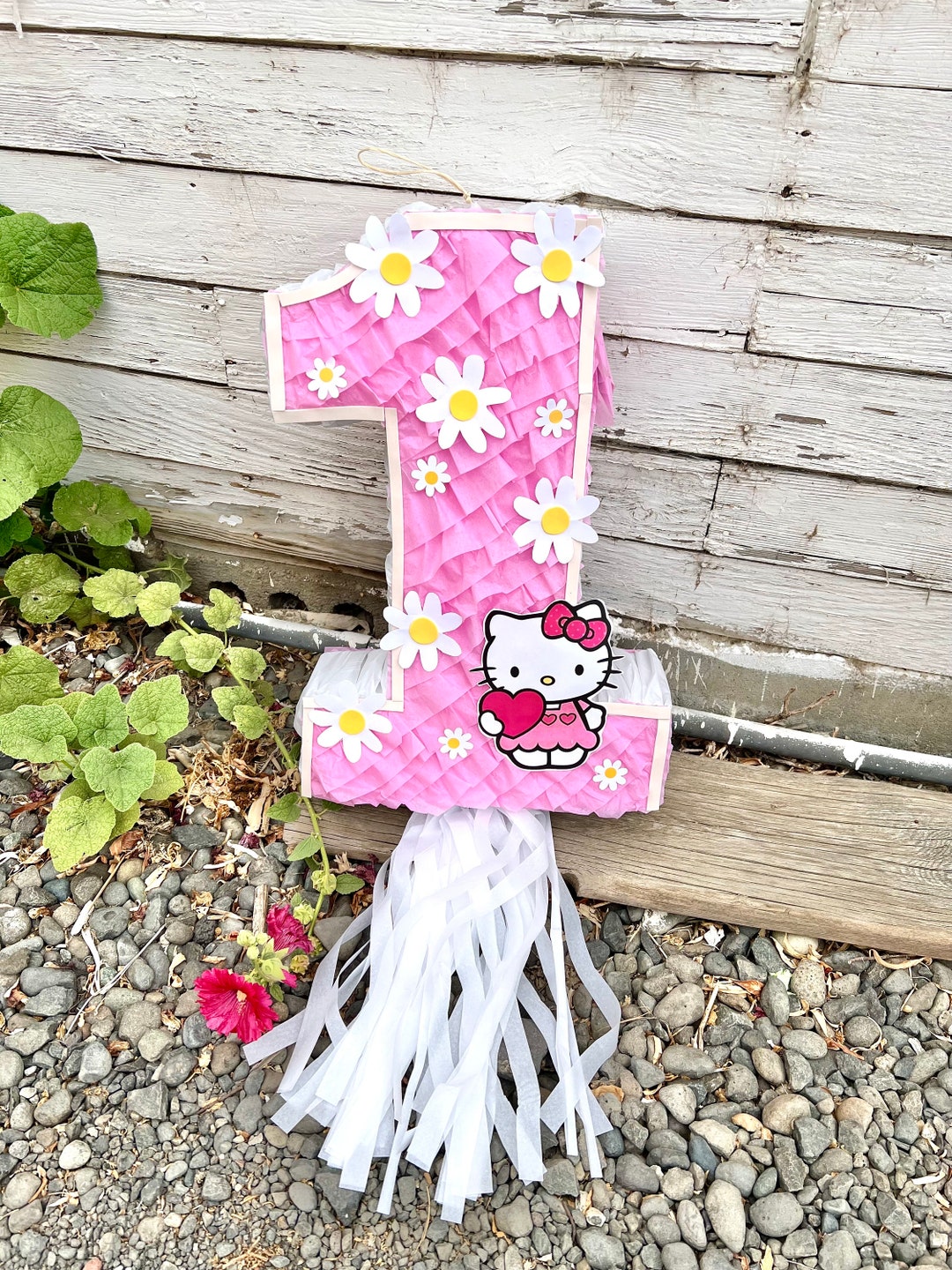 Cute Kitty Cat Number One Piñata Cat Party (available Numbers 1-9) - Etsy