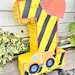 Construction Number One Piñata Truck Theme (available Numbers 1-9) - Etsy