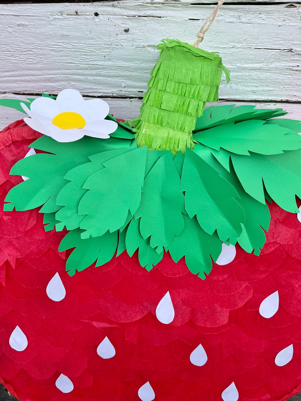Strawberry Piñata Fruit Party Birthday - Etsy