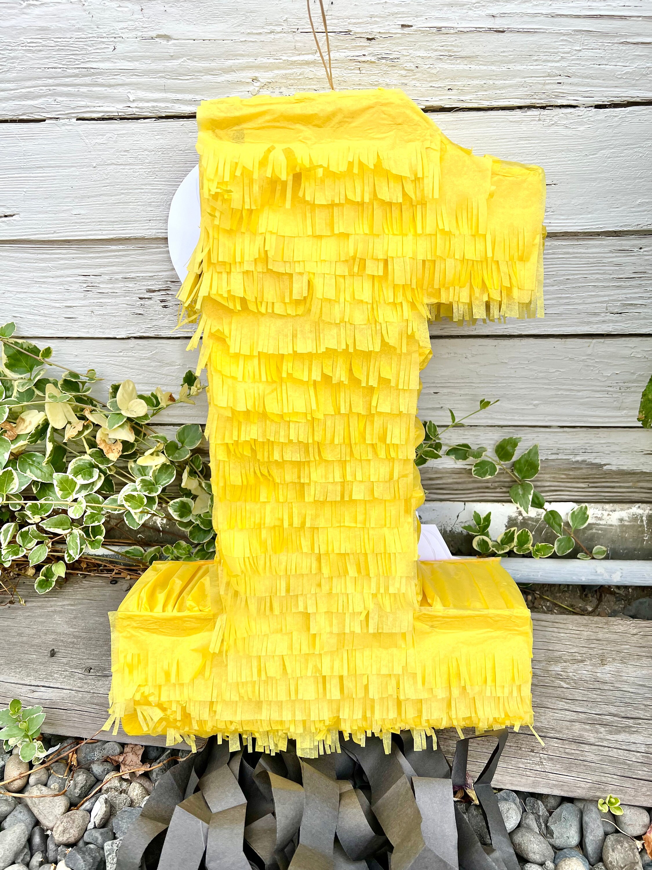 Construction Number One Piñata Truck Theme (available Numbers 1-9) - Etsy