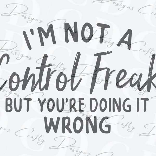 Control Freak Png - Etsy