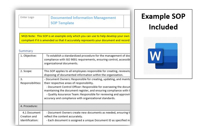 Controlled Document Register Plus Records/archive Register in Excel ...