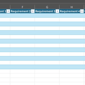 Supplier Management Excel Template | Instant Digital Download | With ...