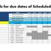Maintenance Task Schedule and Tracker | Cleaning Task Register ...