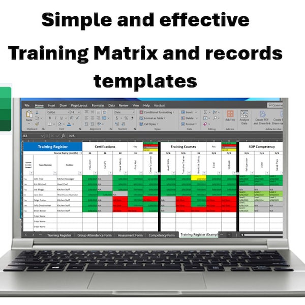 Excel Training Course - Etsy