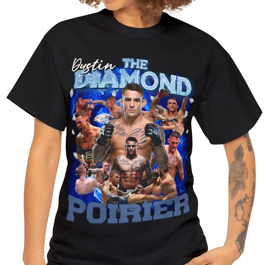 Dustin Poirier MMA Fight T-shirt - Etsy
