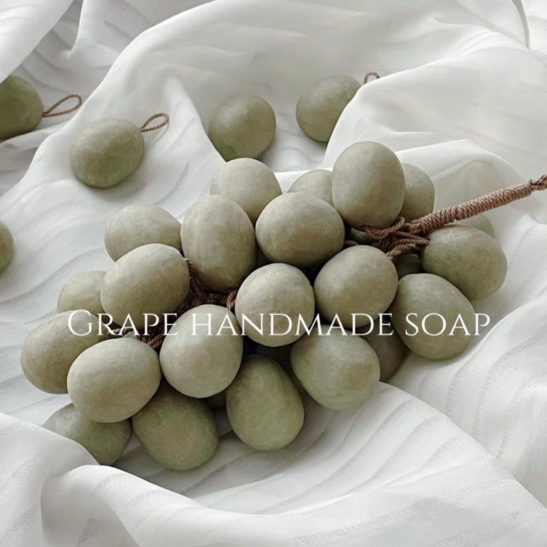 Natural Grape Soap: Hypoallergenic Vegan Bath Bar - Etsy