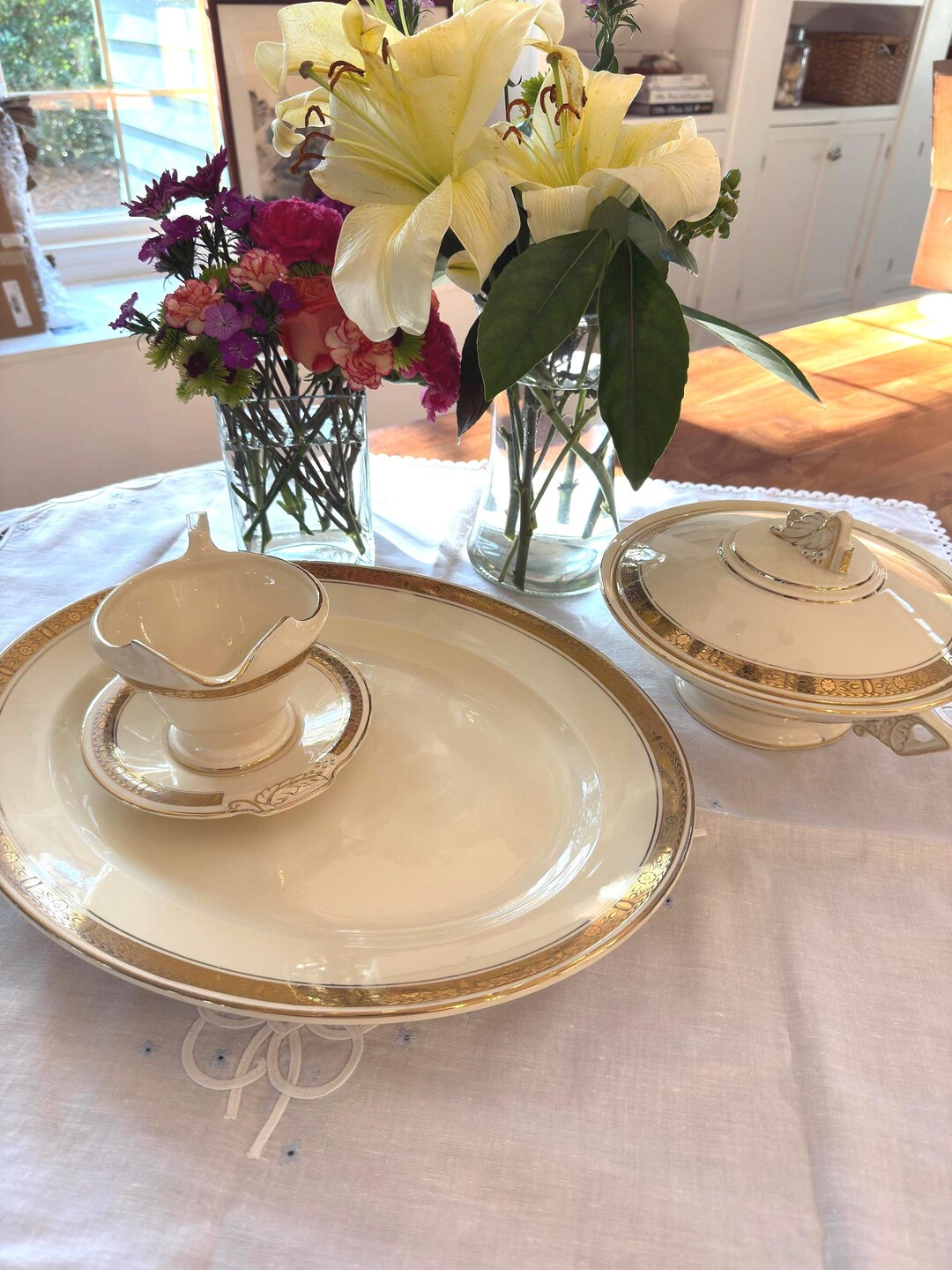 Antique Burgess & Leigh Zenith Large Serving Platter 16” | Vintage ...