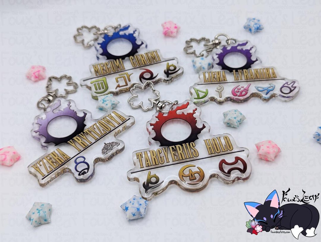Final Fantasy XIV Custom Character & Jobs Keychain - Etsy