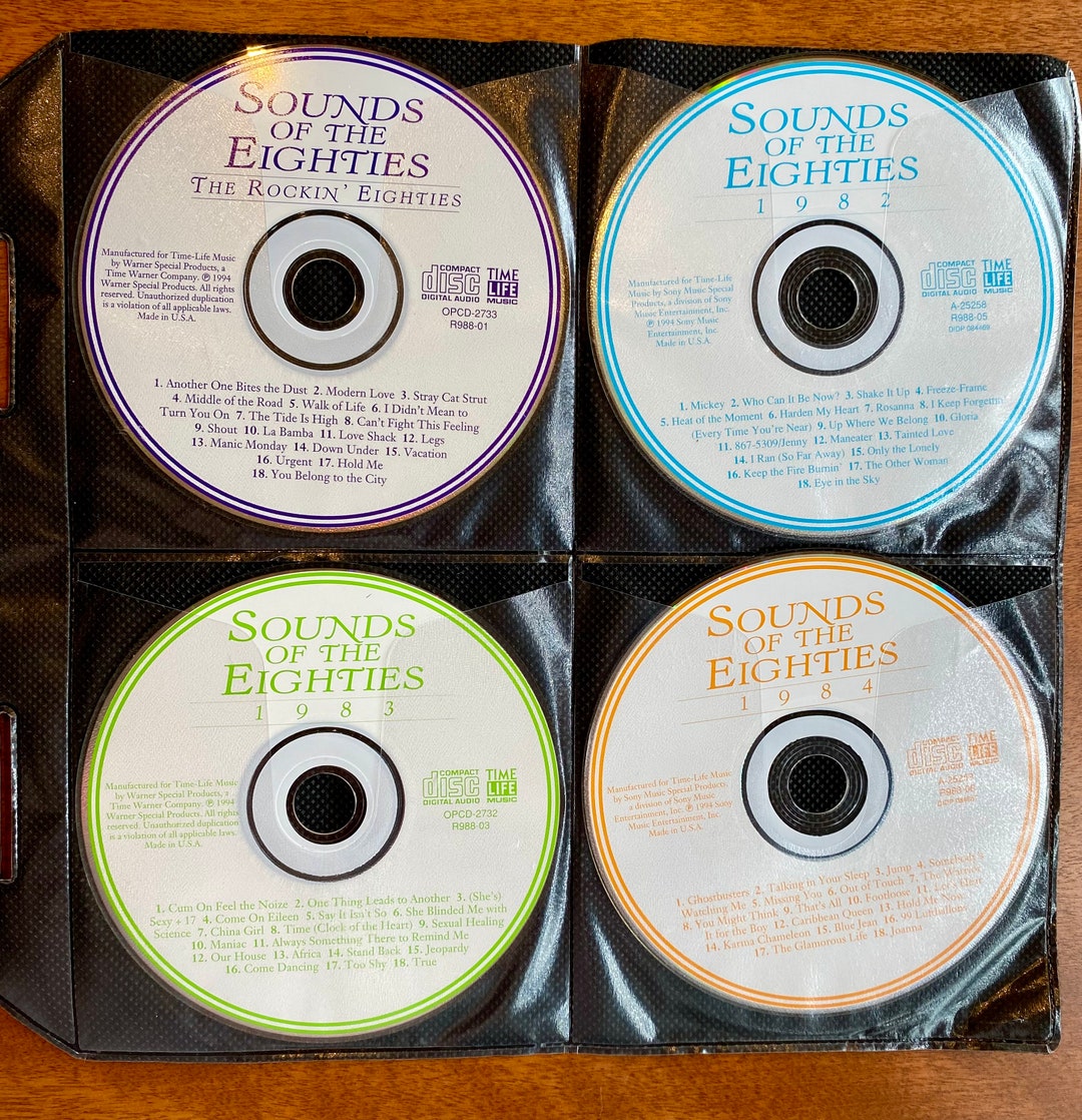Sounds of the 80s CD Collection - Set of 7 - Etsy