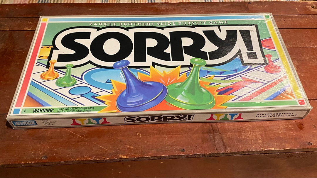 1995 Sorry Game, Complete Set - Etsy