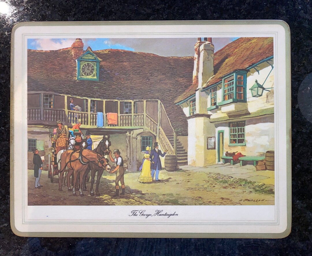 Old Inns Placements, Vintage - Etsy