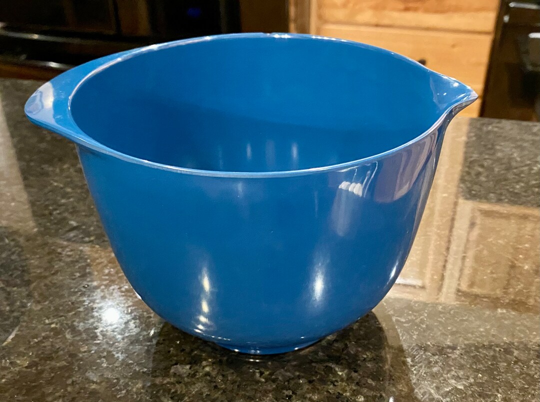 3L Vintage Rosti Indigo Blue Melamine Mixing Bowl From Denmark - Etsy