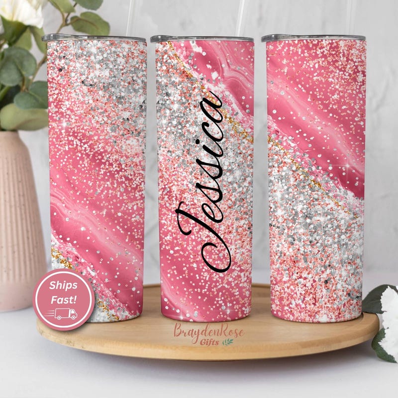 Glitter Cups - Etsy