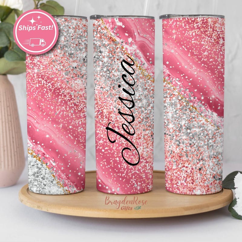Glitter Cups - Etsy