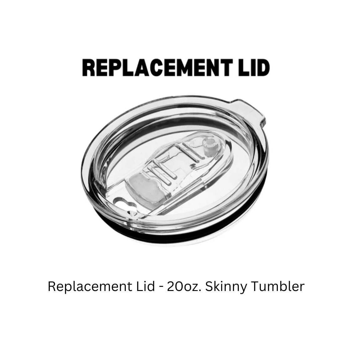 Skinny Tumbler Replacement Lid 20oz-bpa Free Leak-proof Sliding Lid ...