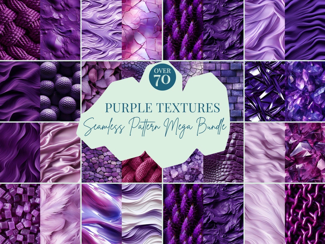 75 Purple Texture Digital Paper Pack Instant Download - Etsy