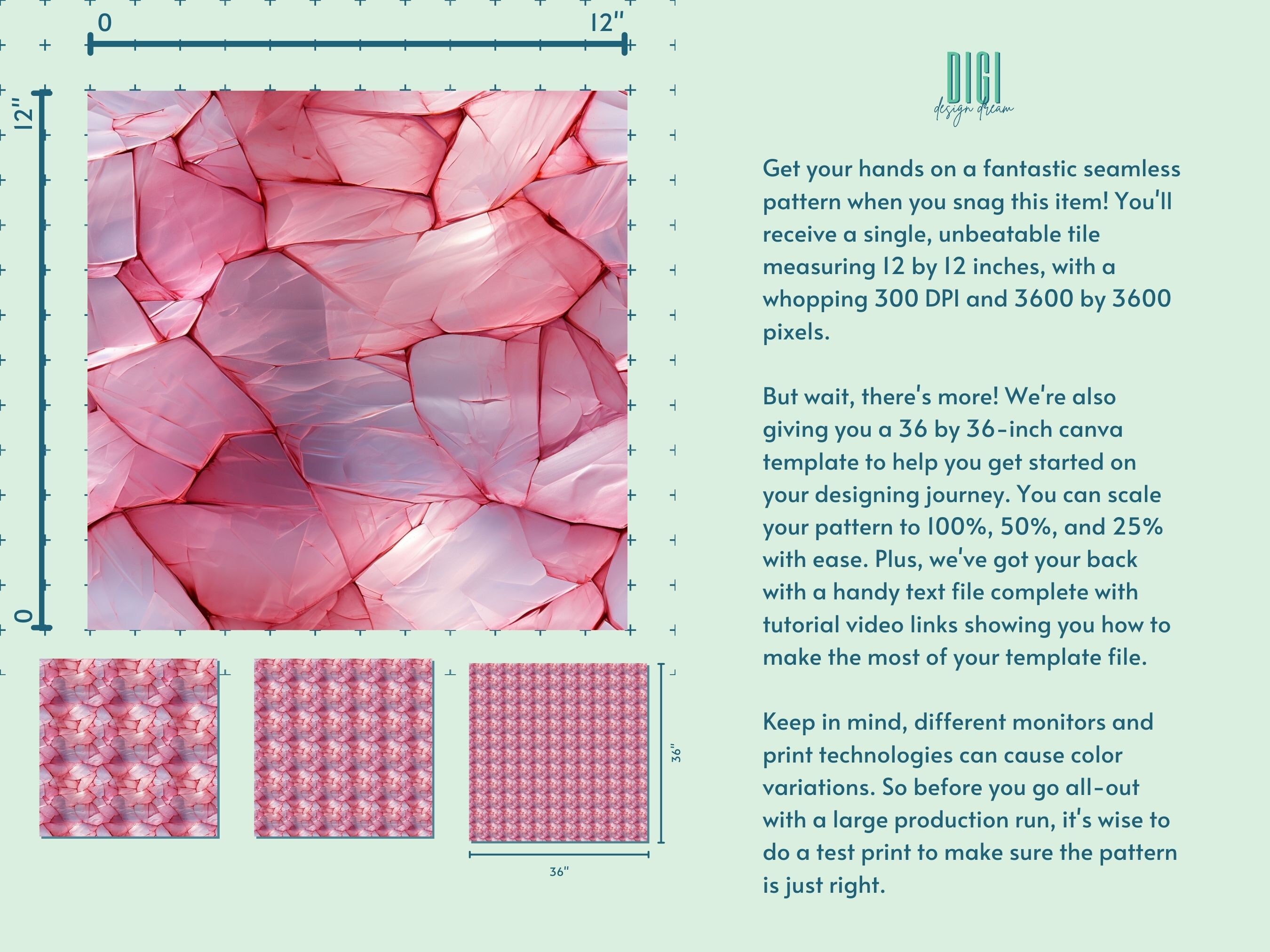 75 Pink Texture Digital Paper Pack Instant Download Seamless - Etsy