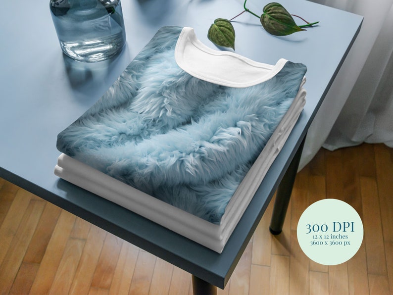 Tufted Soft Baby Blue Texture Repeatable Seamless Pattern, Instant ...