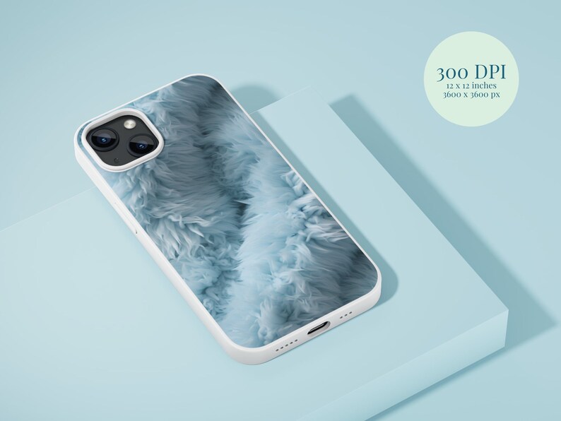 Tufted Soft Baby Blue Texture Repeatable Seamless Pattern, Instant ...