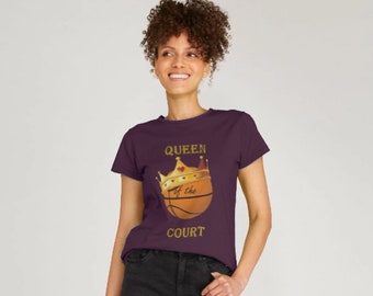 Basketball Queen of the Court Svg - Etsy