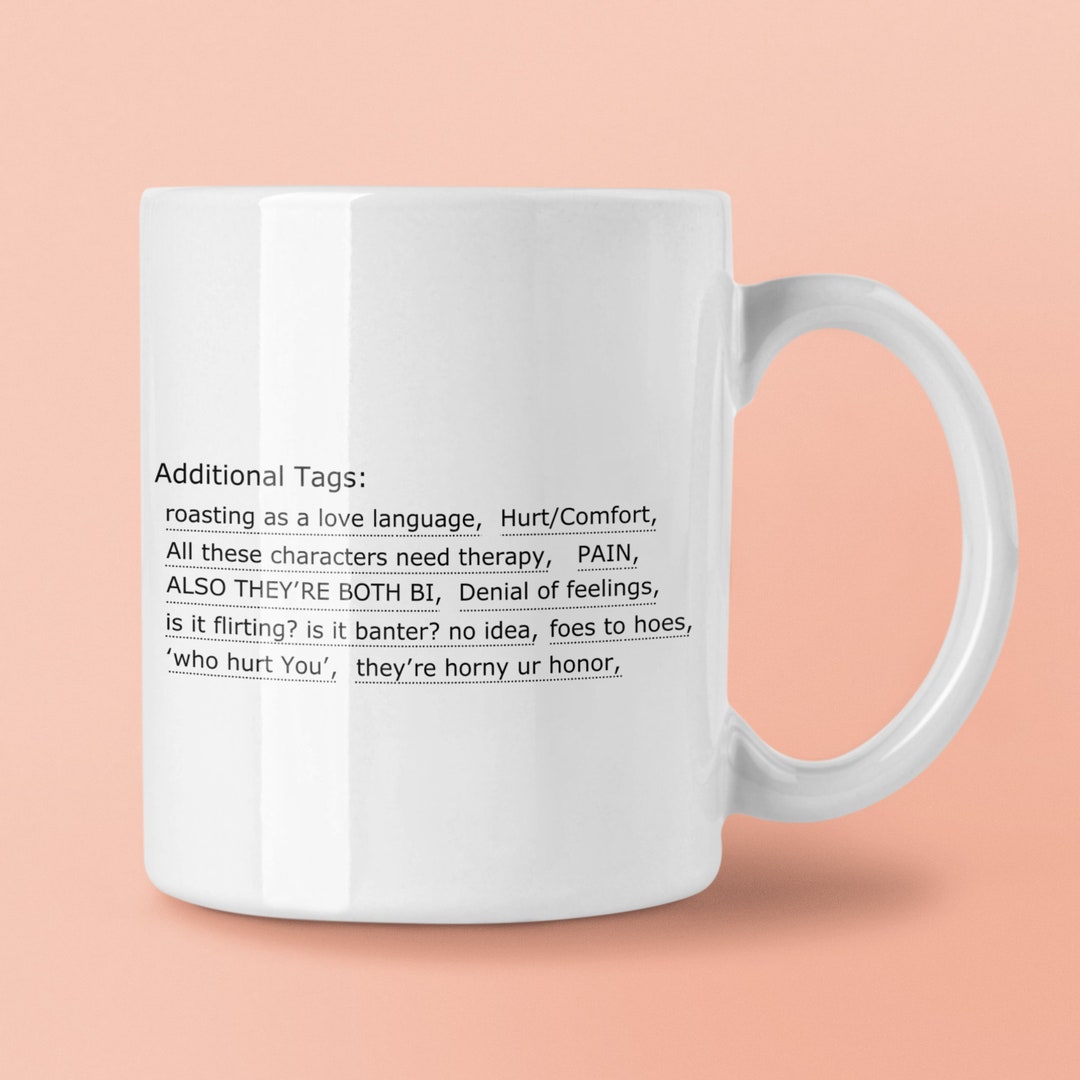 Fanfic Additional Tags Ao3 Mug for Writers 'they're - Etsy