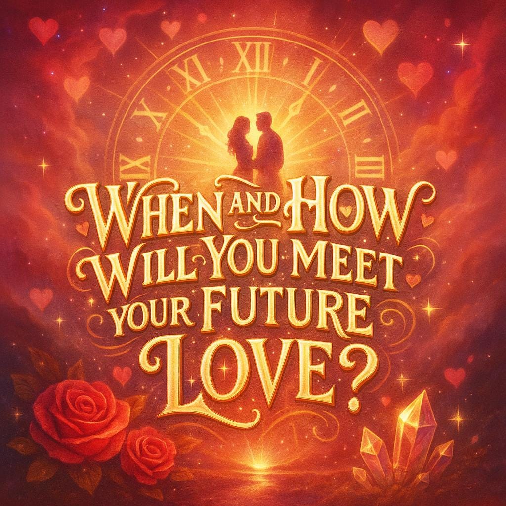 Know When and How to Meet Your Future Love - In-depth Psychic Tarot ...