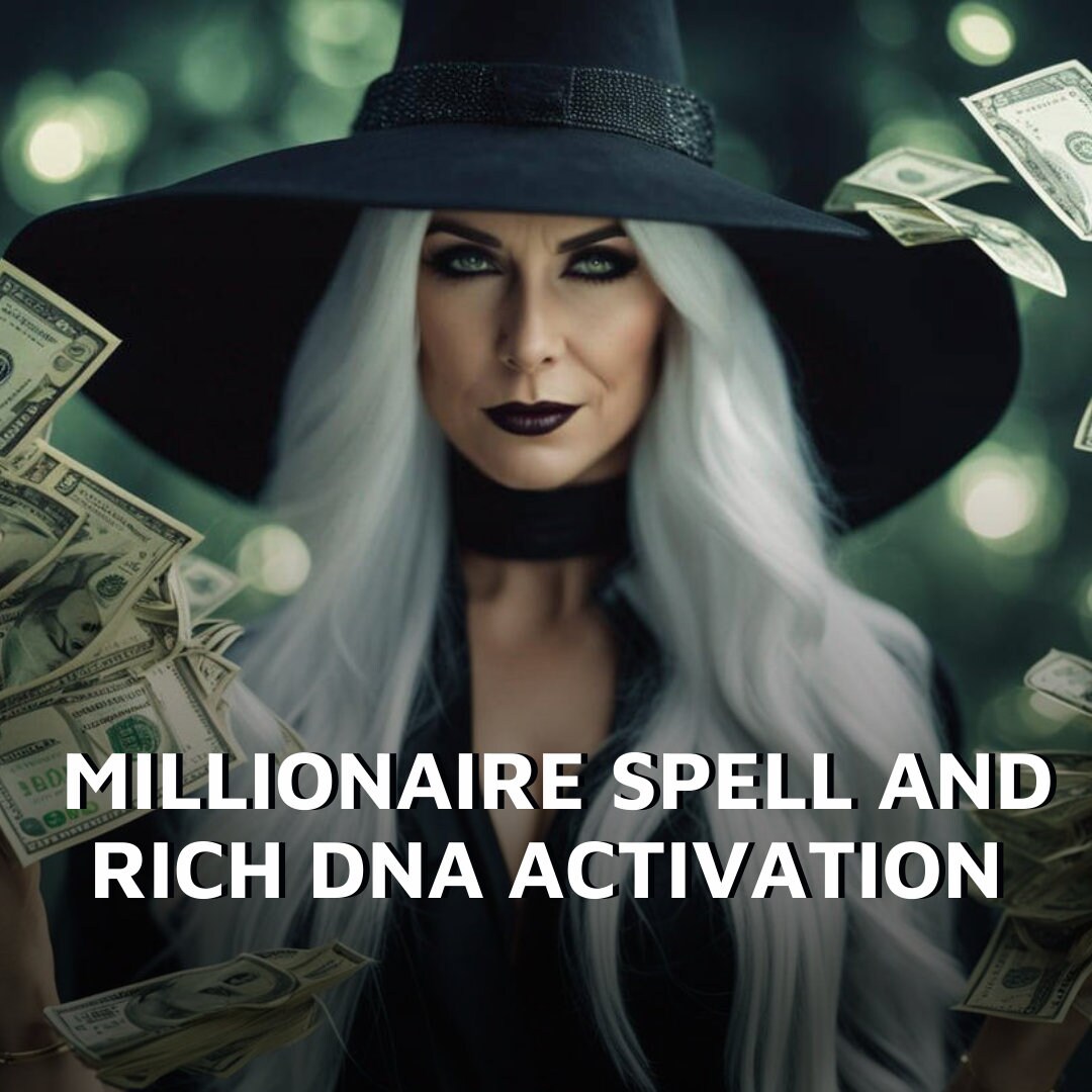 Millionaire Spell and Rich DNA Activation - Etsy