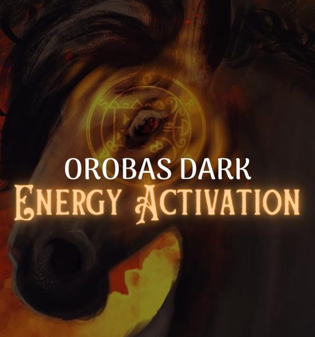 Orobas Dark Energy Activation, Orobas Dark Fusion - Etsy