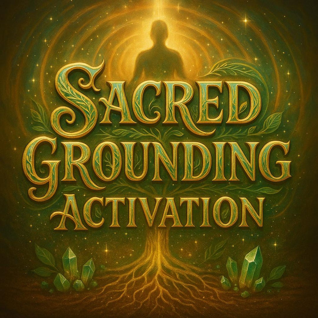 Sacred Grounding Activation – Anchor Your Spirit Into Earth’s Living ...