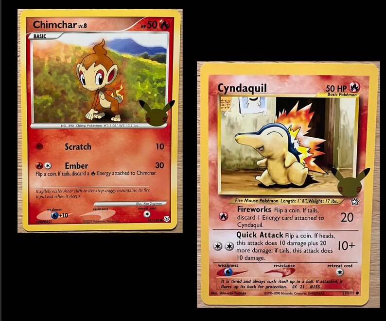 Custom Pokemon Picture Frame With Holofoil Holographic Jumbo Cards - Etsy