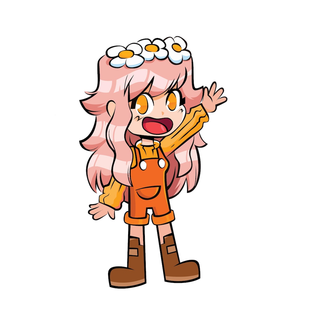 Cash & Nico CHARACTER MIA / Ai, Svg, Png, Jpg and Pdf - Etsy