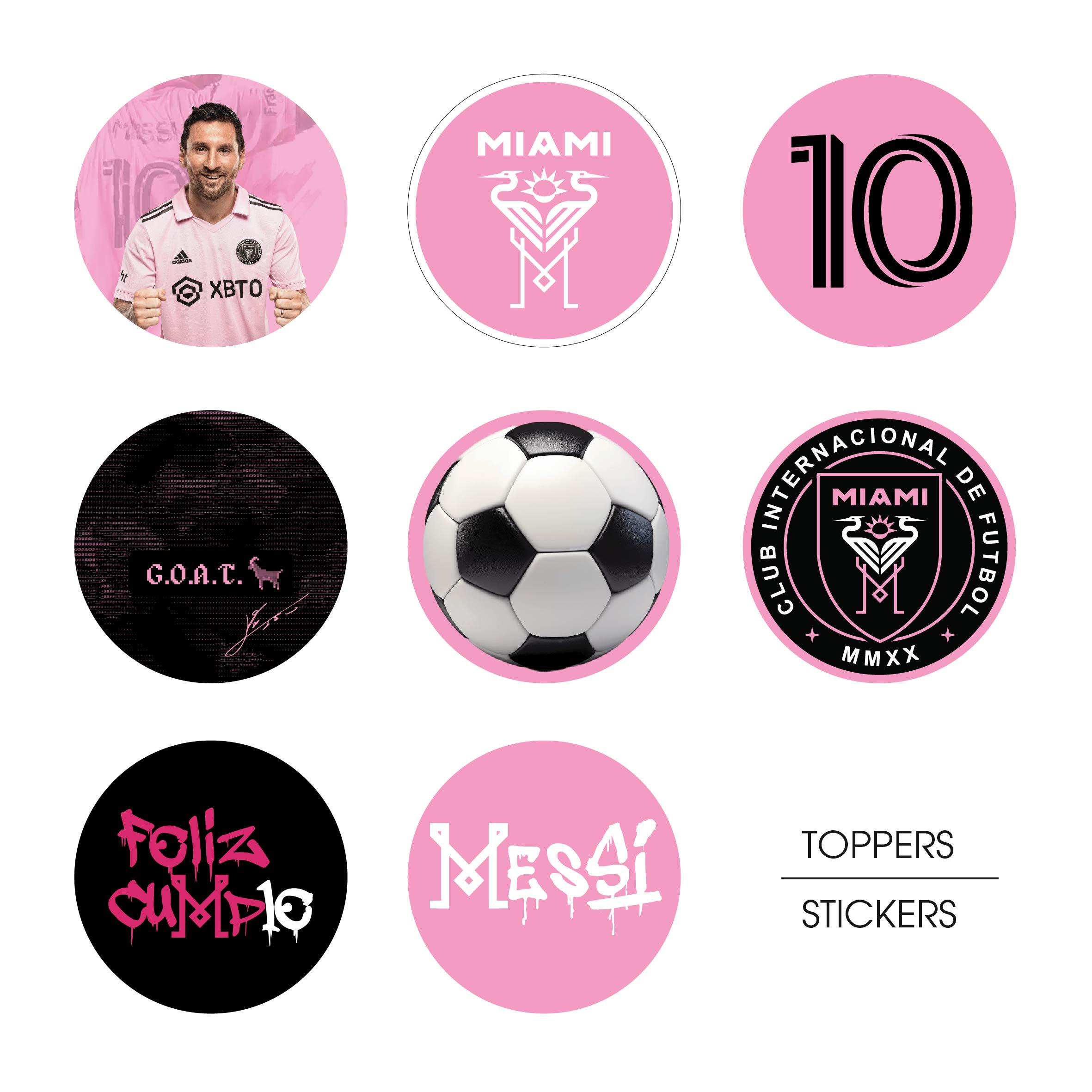 Soccer Miami TOPPERS · [ai, Jpg & Png] - Etsy