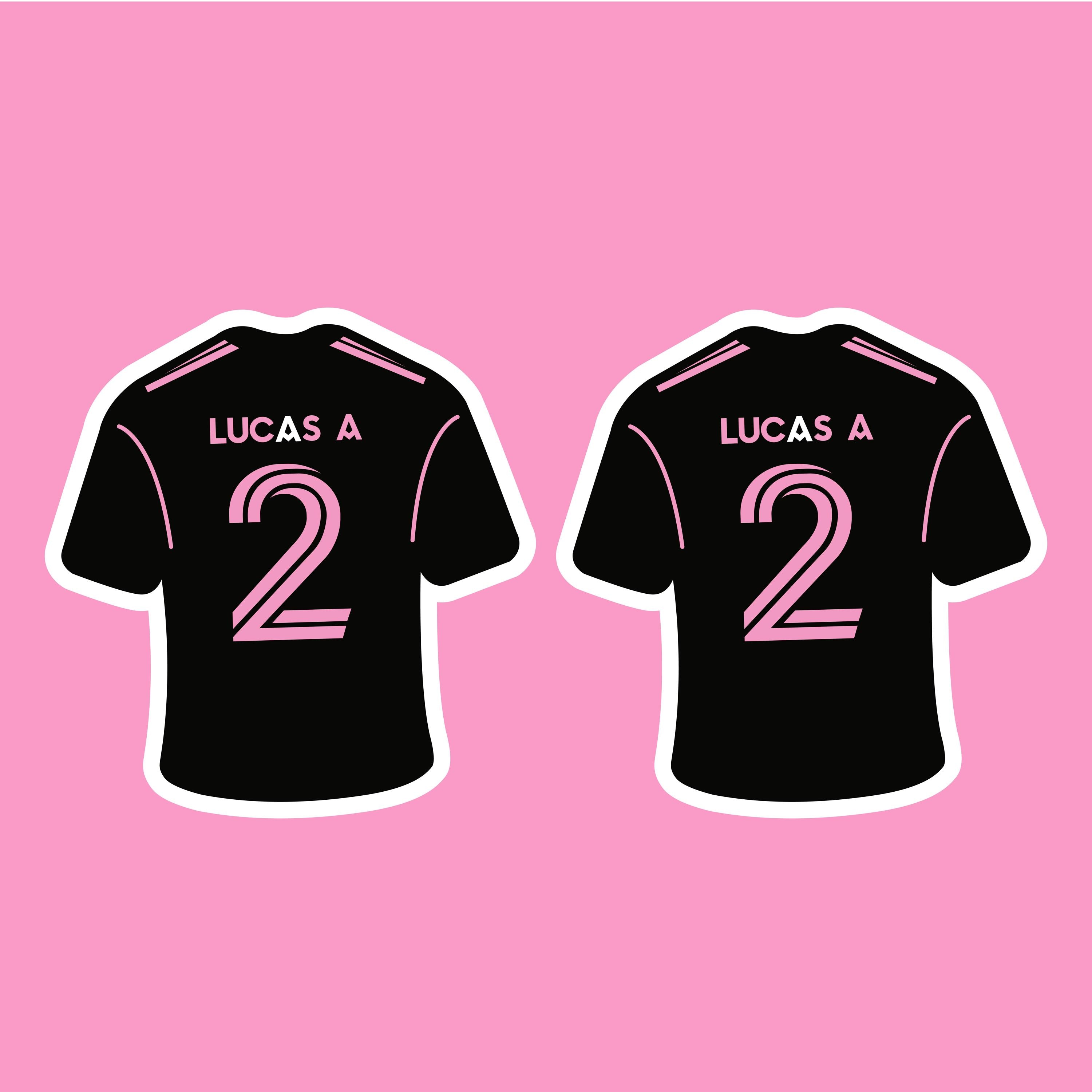 Inter Miami FONT JERSEY | [ai, Svg, Pdf, Otf & Ttf] - Etsy