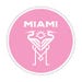 Soccer Miami TOPPERS · [ai, Jpg & Png] | Pink Soccer Toppers and ...